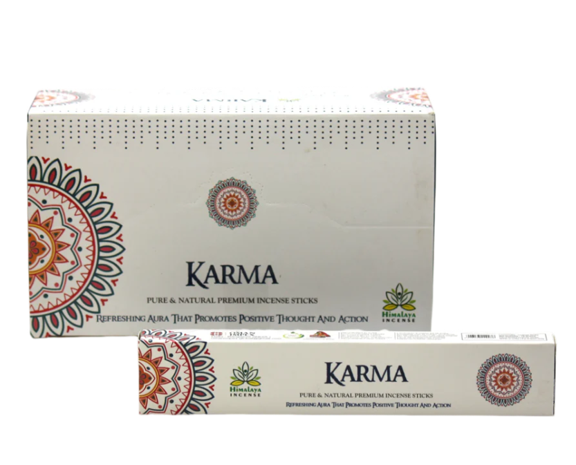 Himalaya Karma Incense 10" Sticks 10 per Package - Kuantum Life